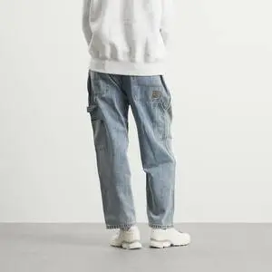 YESEYESEE Comfy Denim Carpenter Pants