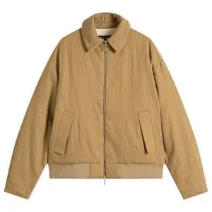 MERELY MADE Wool Stripe Bomber Jacket