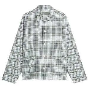 You Must Create Cotton Check Pj Overshirt - Multi