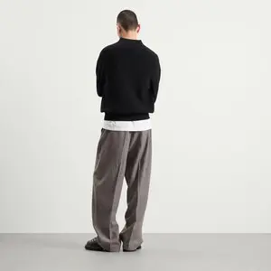 RONNING Long Sleeve Knit Polo