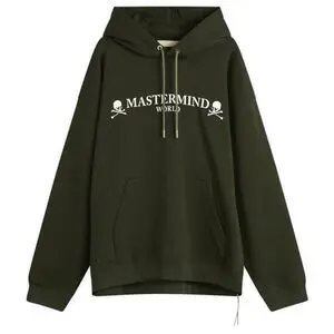 MASTERMIND WORLD Og Logo Hoodie - Olive