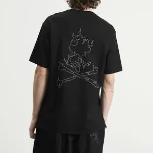 MASTERMIND WORLD Short Sleevebeaded Short Sleeve T-shirt