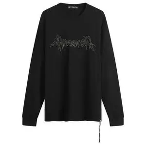 MASTERMIND WORLD Short Sleevebeaded Long Sleeve T-shirt