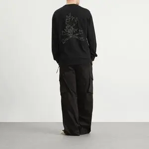 MASTERMIND WORLD Short Sleevebeaded Long Sleeve T-shirt