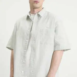 FRIZMWORKS Og Stripe Seersucker Short Sleeve Shirt