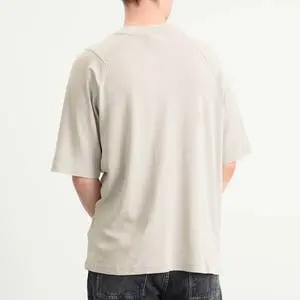 UMBRO Washed High Neck Boxy T-shirt - Harbor Mist