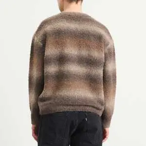 FRIZMWORKS Gradiation Boucle Knit Sweater