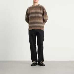 FRIZMWORKS Gradiation Boucle Knit Sweater