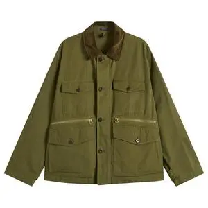 DRAKE'S Hiking Jacket - Olive