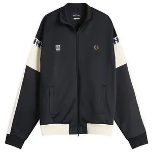 Fred Perry Meyba Cut And Sew Track Jacket - Navy