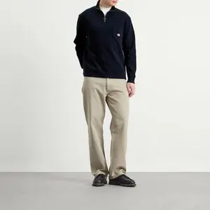 Armor Lux Half Zip Pocket Sweatshirt