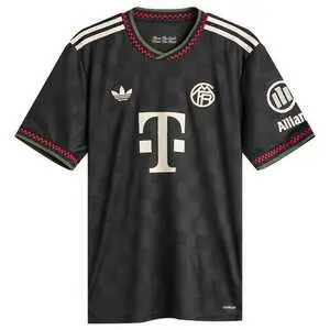 Adidas Fc Bayern 2025/2026 Third Jersey - Black
