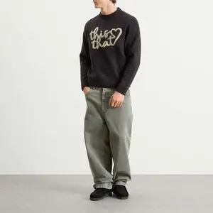 THISISNEVERTHAT Heart Logo Knit Jumper