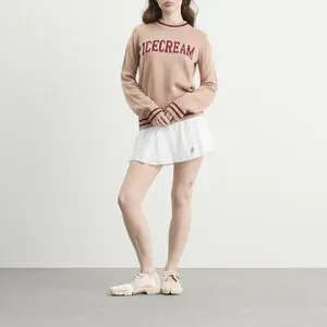 ICECREAM Knitted Crewneck