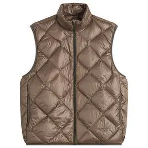THISISNEVERTHAT Pertex Light Down Vest - Brown