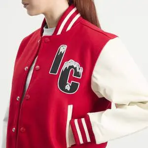 ICECREAM Cherry Varsity Jacket
