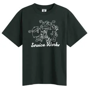 SERVICE WORKS Pots & Pans T-shirt - Forest