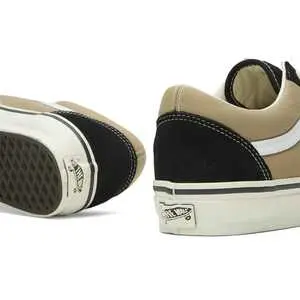 VANS Lx Old Skool Suede And Canvas Trainers - Archive Black/incense