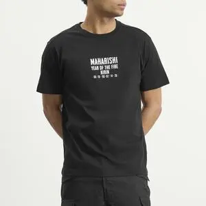 MAHARISHI Paper Cut Kirin T-shirt - Black