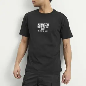 MAHARISHI Paper Cut Kirin T-shirt - Black