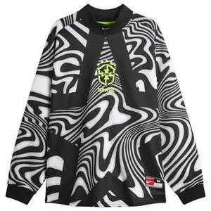 Nike Brasil Goalkeeper Shirt - Black/volt