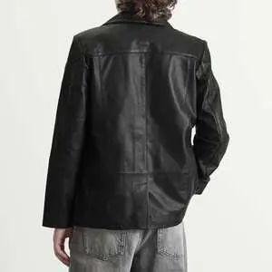 DEADWOOD Stanley Leather Blazer