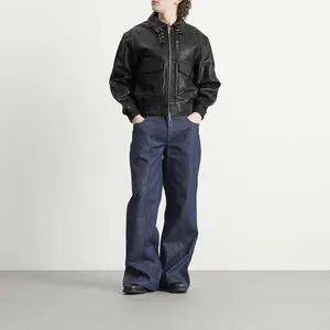 DEADWOOD Wingman Leather Bomber