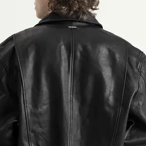 DEADWOOD Wingman Leather Bomber