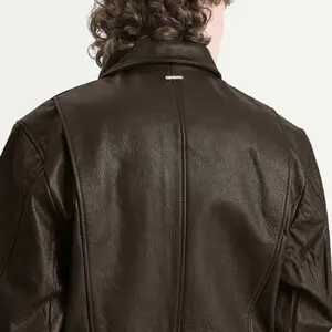 DEADWOOD Wingman Leather Bomber