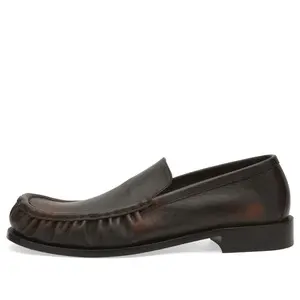 Dries Van Noten Leather Loafer - Tan