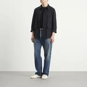 Dries Van Noten Pinstripe Worsted Wool Jacket