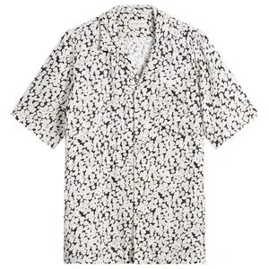 Dries Van Noten Mini Animal Print Shirt - Ecru