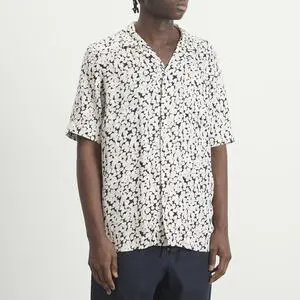 Dries Van Noten Mini Animal Print Shirt - Ecru