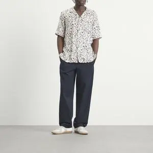 Dries Van Noten Mini Animal Print Shirt - Ecru