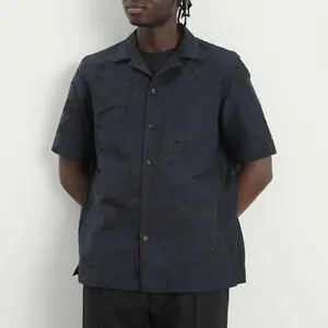 Dries Van Noten Spikey Flower Applique Shirt