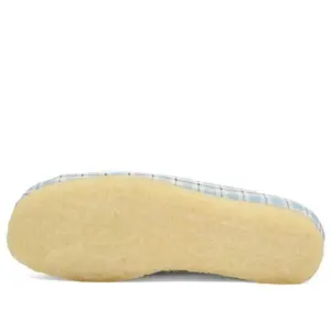 Clarks Check Wallabee Boot - Blue Check