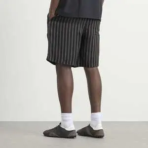 Dries Van Noten Stripe Cupro Shorts