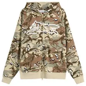 ICECREAM Choc Chip Running Dog Zip Through Hood - Camo