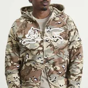 ICECREAM Choc Chip Running Dog Zip Through Hood