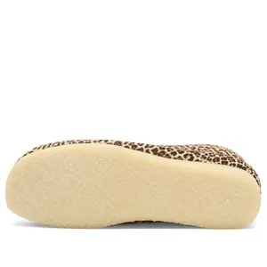 Clarks Wallabee Boot - Leopard Print