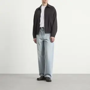 KAPTAIN SUNSHINE Wool Poplin Zip Blouson
