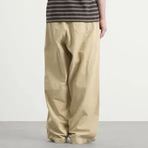 KAPTAIN SUNSHINE Cotton Drill Wide Pants