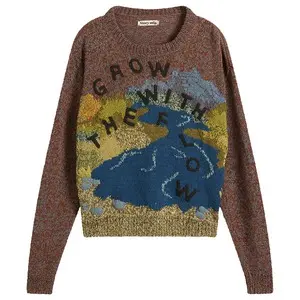STORY MFG. Hand Knit Piper Jumper - Brown