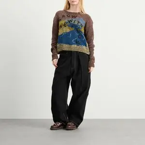 STORY MFG. Hand Knit Piper Jumper - Brown
