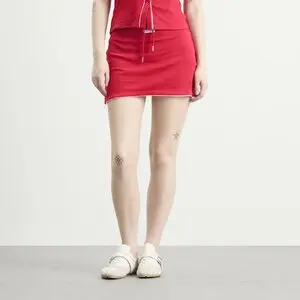 MARINE SERRE Cute 70's Mini Skirt