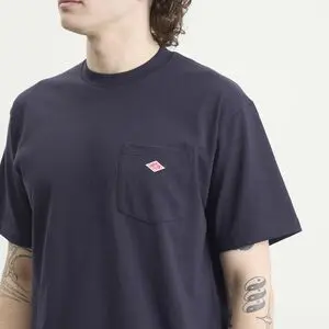 DANTON Pocket T-shirt - Navy