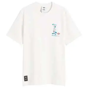 Adidas Mascot T-shirt In | Size: | 100% Cotton | End Clothing - Cloud White