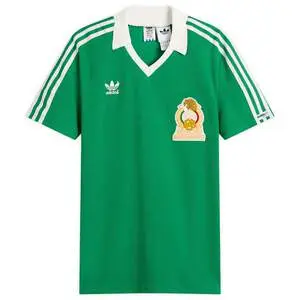 Adidas Mexico 1986 Home Jersey Top - Green