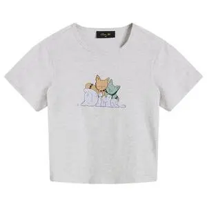 DIME Fluff T-shirt - Ash