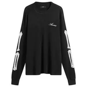 Amiri Bones Long Sleeve T-shirt - Black